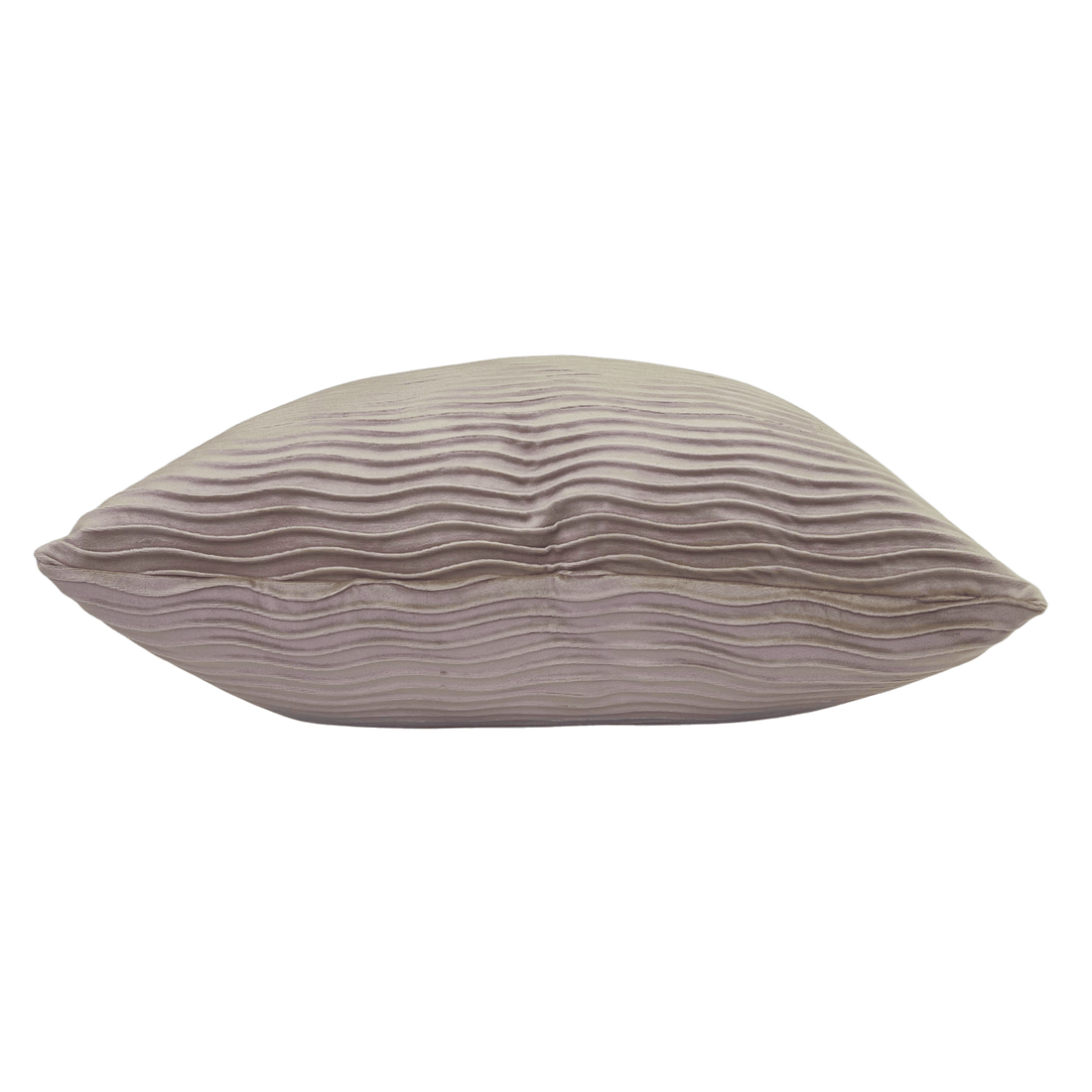 Wave Velvet Pillow in Latte – Something Extra