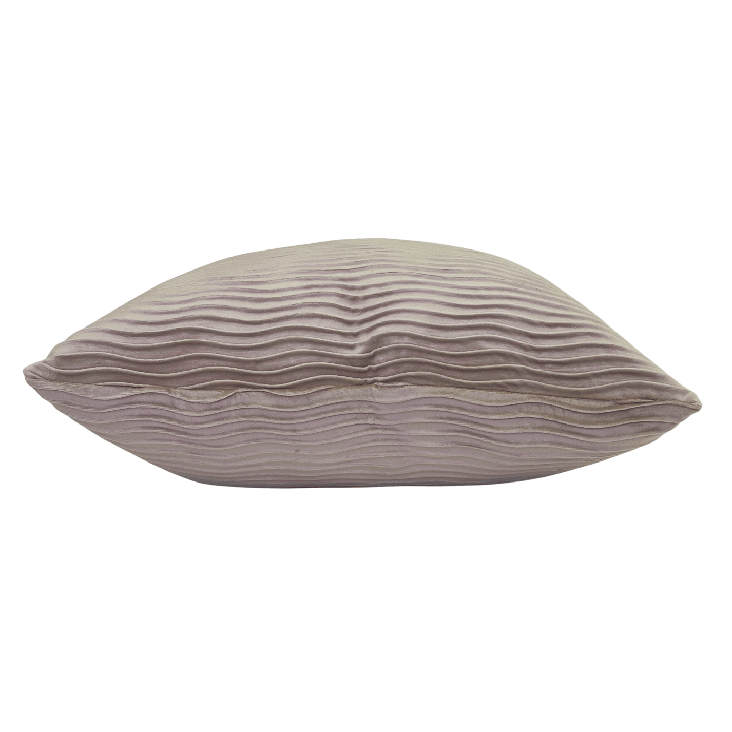 Wave Velvet Pillow in Latte – Something Extra